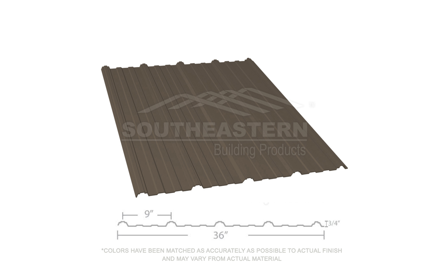 SHERWIN WILLIAMS PREMIUM (29 gauge) METAL ROOFING - Antique Bronze ...